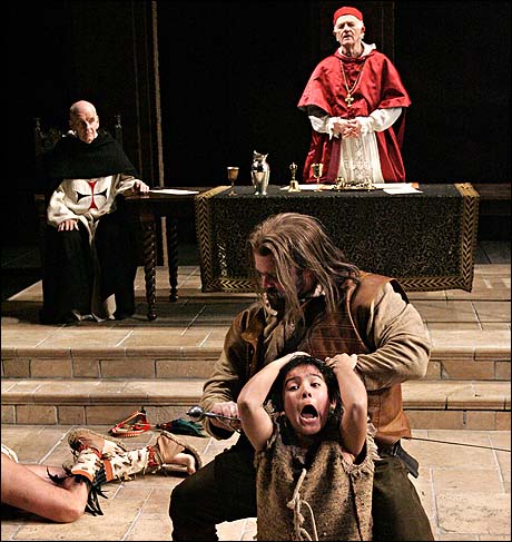 A Controversy Breaks Out at the Public Theater, as Carriere Play Opens ...