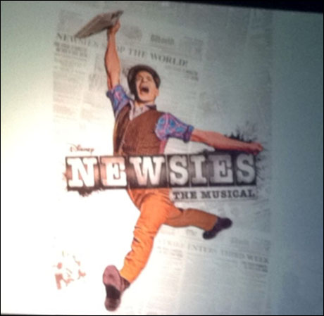 Sneak Peek at New Logo for Broadway's Newsies | Playbill