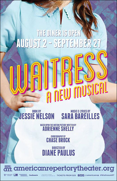 Check Out the Colorful Poster Art for Sara Bareilles' Waitress Musical ...