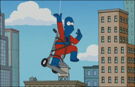 "The Simpsons" Pokes Fun at Spider-Man Turn Off the Dark; Production ...