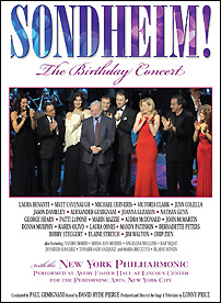 Starry Sondheim: The Birthday Concert Airs on "Great Performances" Nov ...