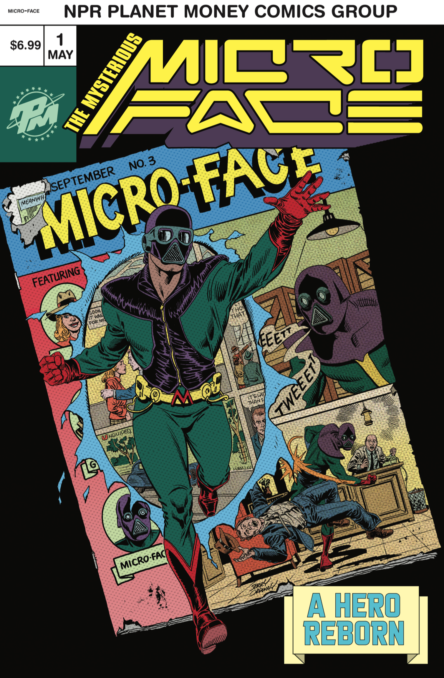 Planet Money Turns Forgotten Superhero Micro-Face Into a Musical | Playbill