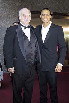 Tony 2003 Arrivals: Bill Condon and Daniel Sunjata | Playbill