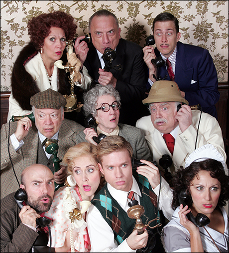 Theydunnit, With Music! Something's Afoot, With Audrie Neenan, Benjamin Eakeley, Hunter Ryan ...