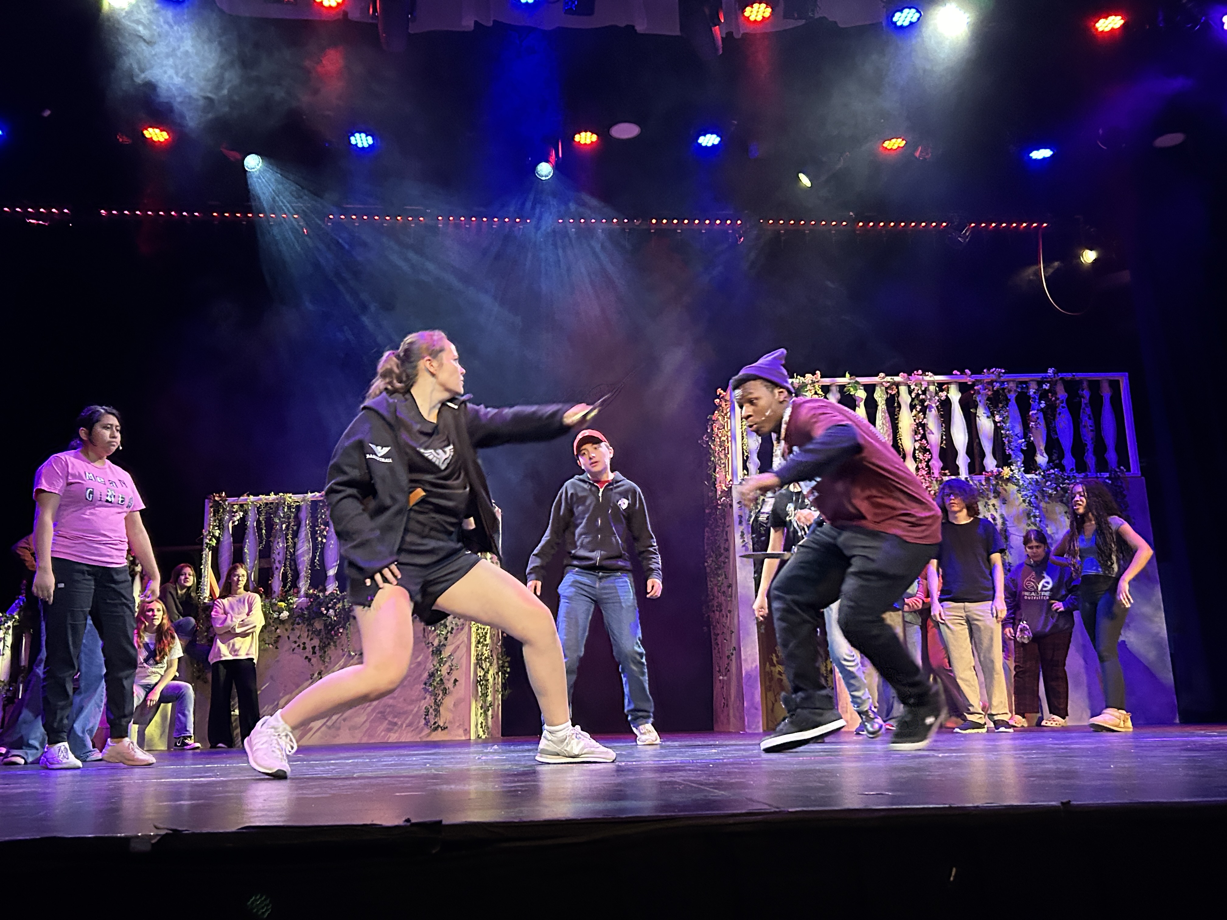 PLAYBILLDER Spotlight: High Schoolers Learn to Fight Safely for Romeo ...