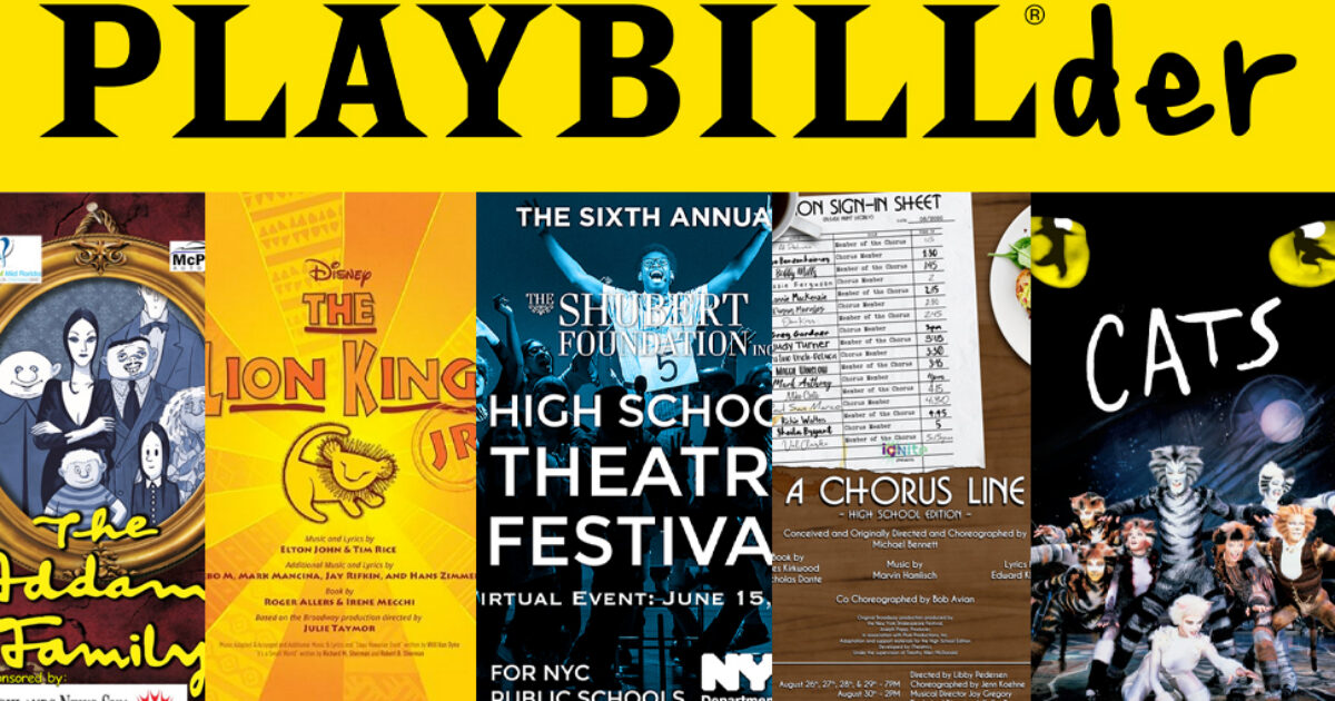 10 Incredible Digital Playbill Programs Created With PLAYBILLder | Playbill