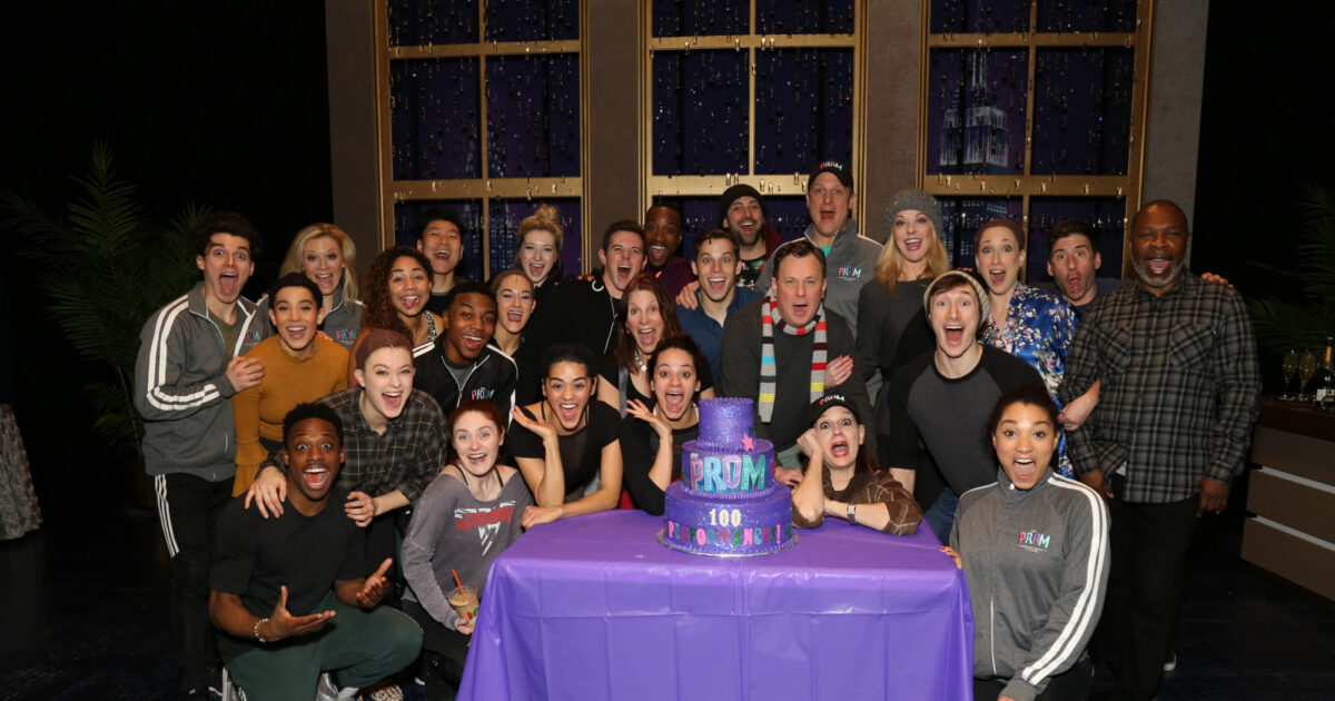 Photos: The Prom Celebrates 100 Performances on Broadway | Playbill