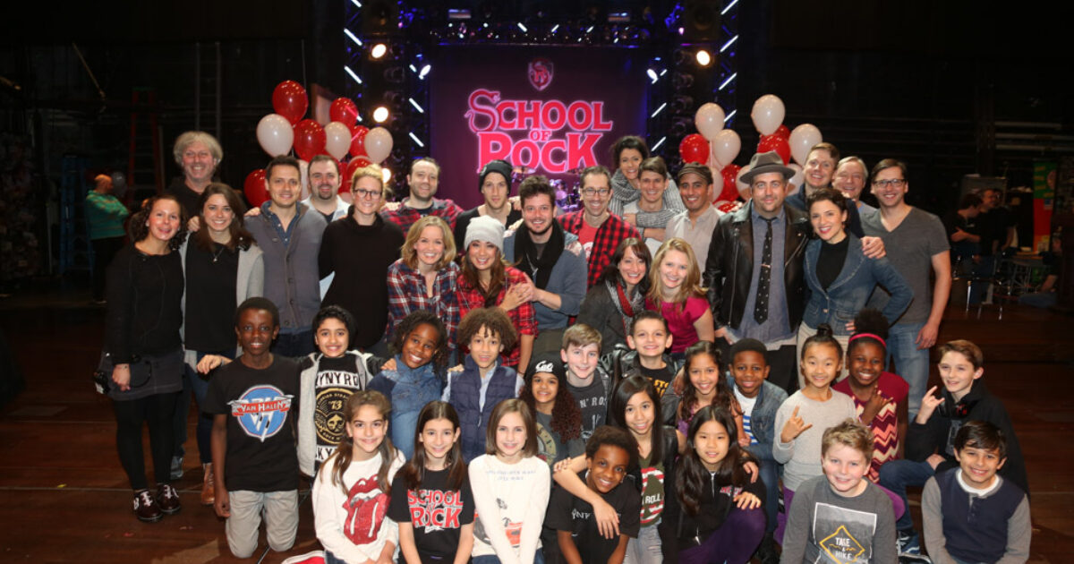 See School of Rock Celebrate One Year on Broadway | Playbill