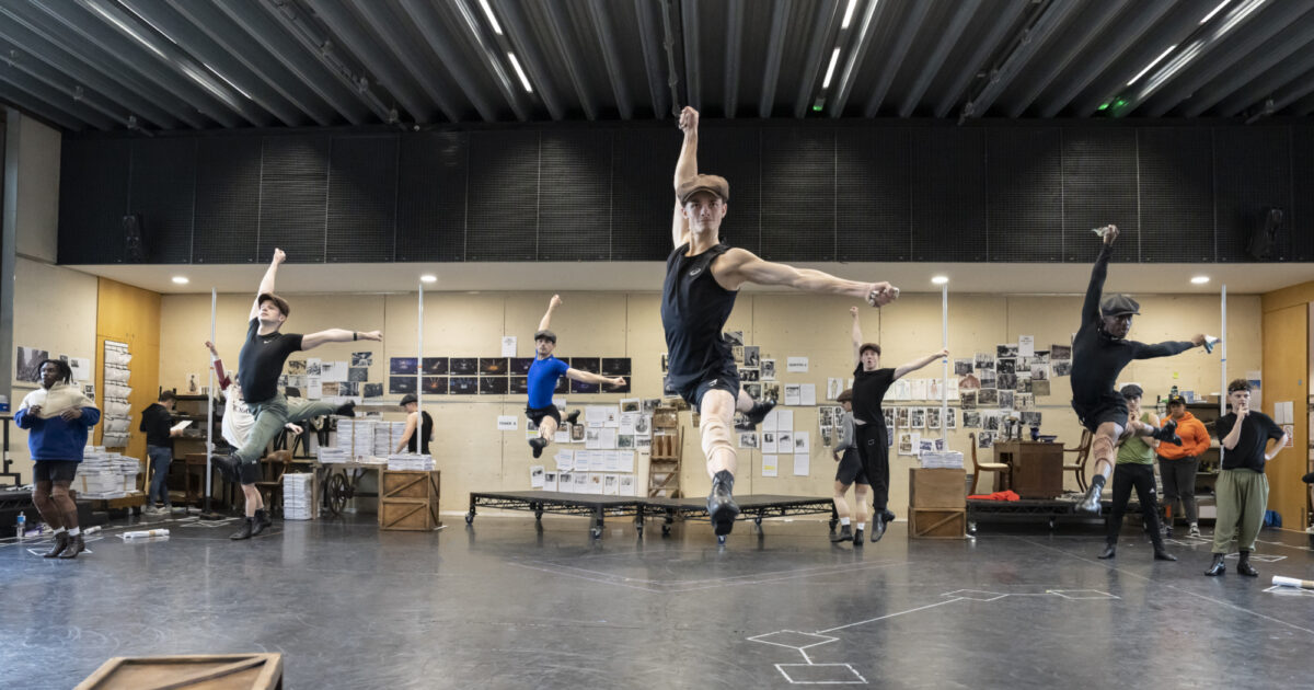 Step Inside the Rehearsal Room for Newsies in London | Playbill
