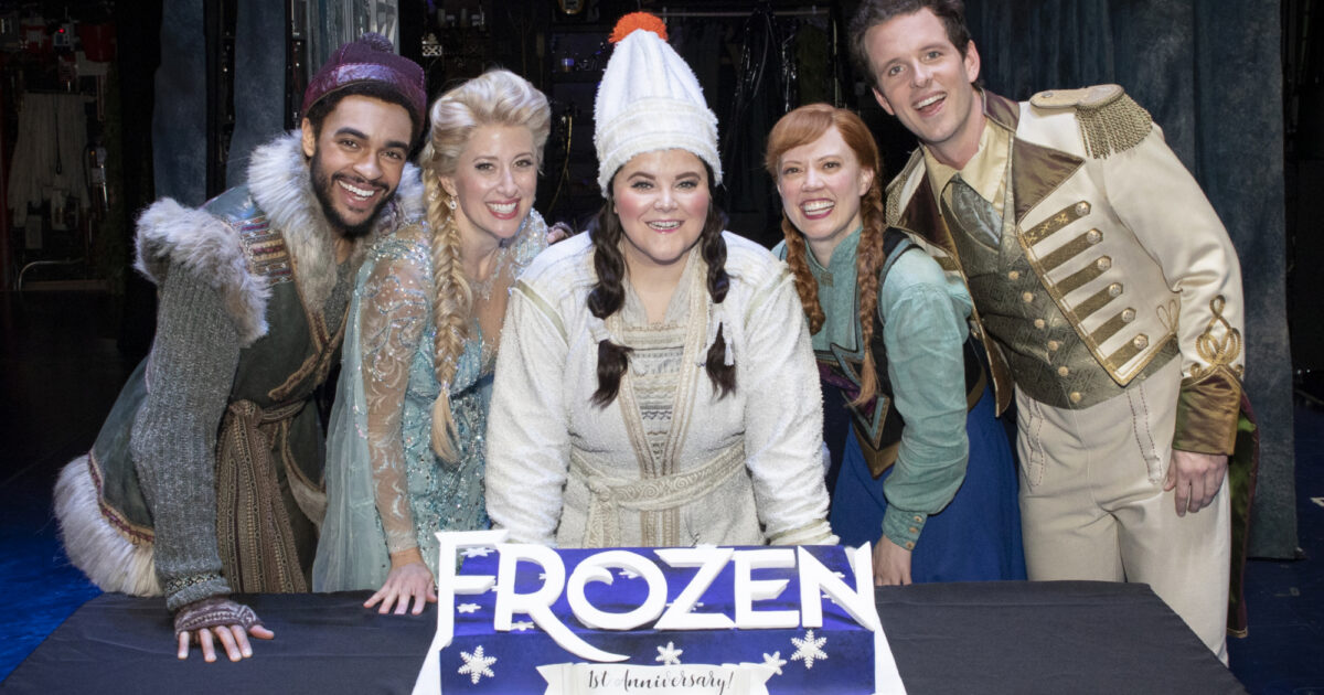 Photos: Frozen Celebrates One Year on Broadway | Playbill