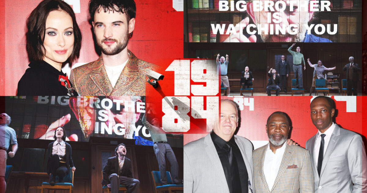 Take a Look at Opening Night of Broadway’s 1984 | Playbill