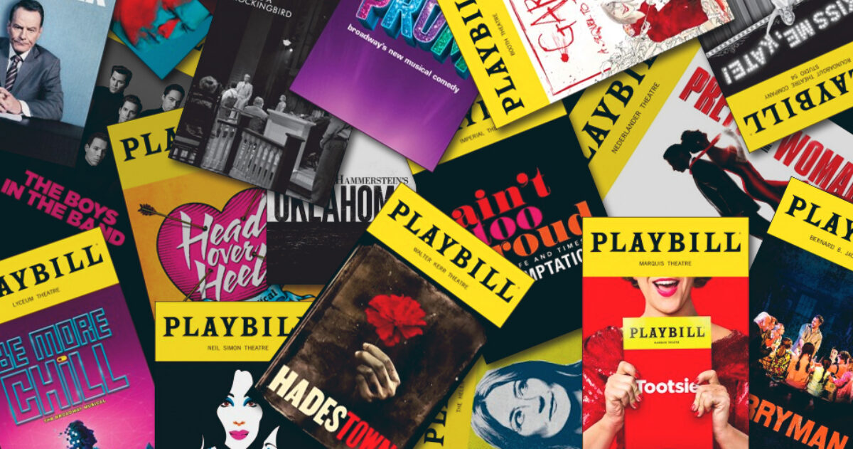 A Look Back at Every Playbill Cover of the 2018-19 Broadway Season ...