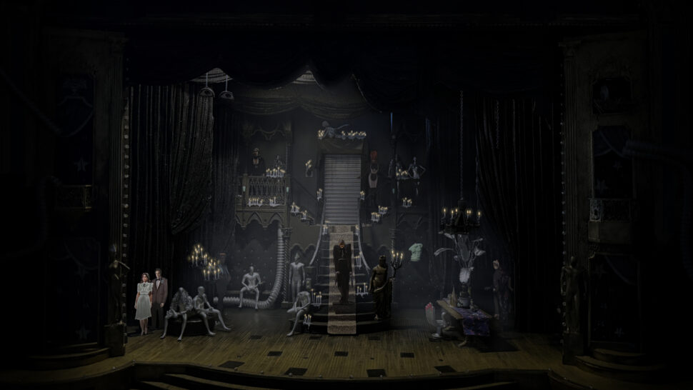 Ghostly Showgirls, Glittery Foliage, and a 27,000-Pound Building Make ...