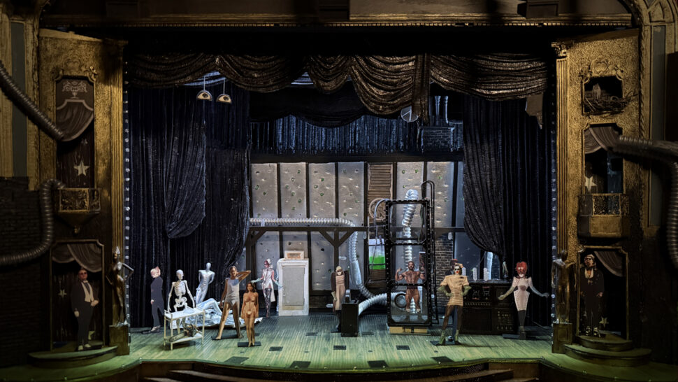 Ghostly Showgirls, Glittery Foliage, and a 27,000-Pound Building Make ...