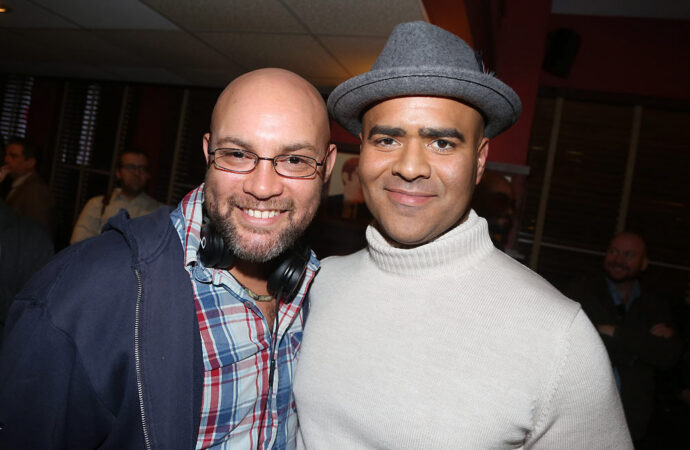 Photos: Christopher Jackson Joins the Famed Walls of Sardi’s | Playbill