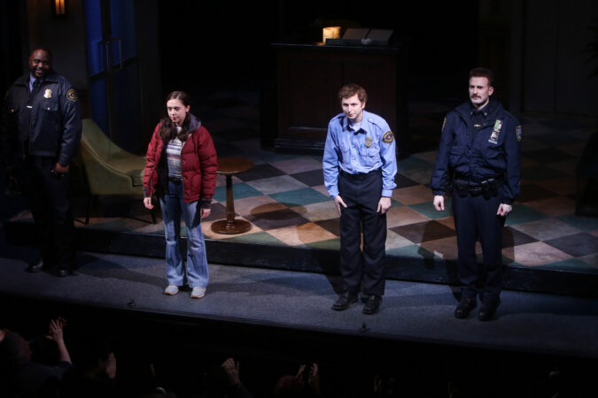 See Chris Evans, Michael Cera, and the Cast of Lobby Hero Take Their ...