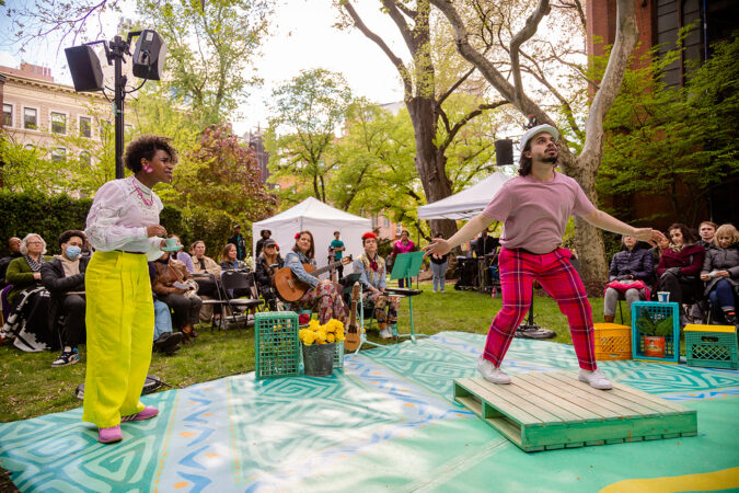 Photos: The Public's Mobile Unit Tour of Bilingual Musical Adaptation ...