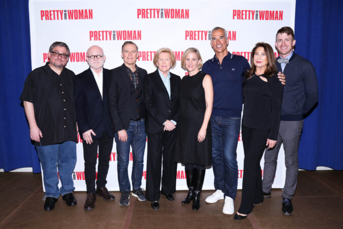 Samantha Barks, Steve Kazee, and the Cast of Pretty Woman: The Musical ...