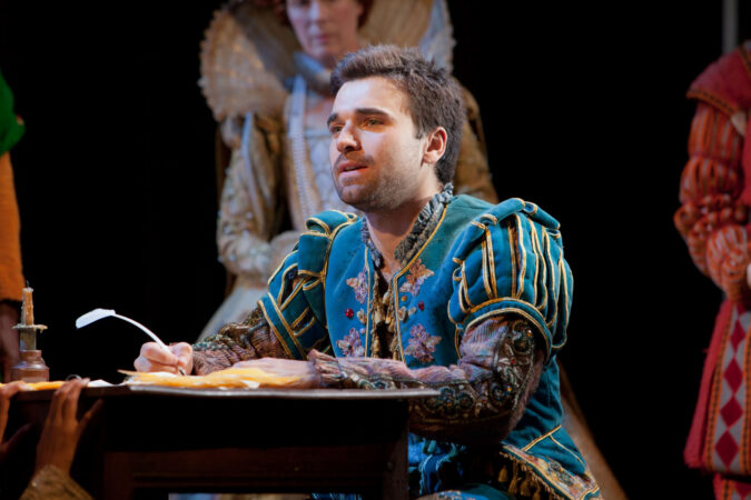 Pierro Niel-Mee Takes the Stage as Shakespeare in the Shakespeare in ...