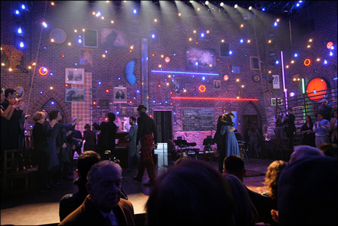 From the Archives: Jonathan Groff, Lea Michele, and John Gallagher Jr ...