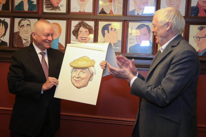 See Tim Rice's Sardi's Portrait Unveiled | Playbill