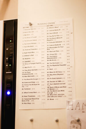 Shepherding the Show: A Day in the Life of Hamilton’s Stage Manager ...