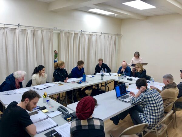 Exclusive: Playwright Aaron Posner Visits First Rehearsal for ...
