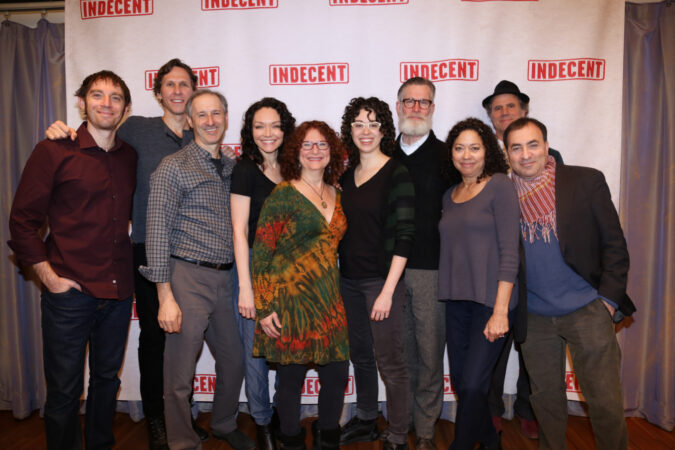 The Cast and Creatives of Broadway's Indecent Meet the Press | Playbill