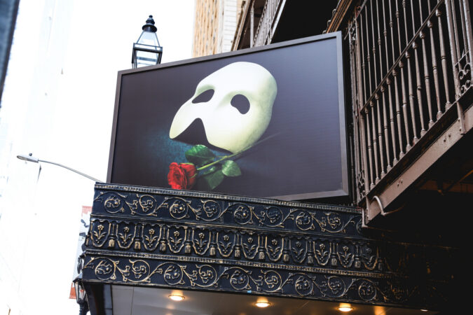 Check Out New Marquee for The Phantom of the Opera on Broadway | Playbill