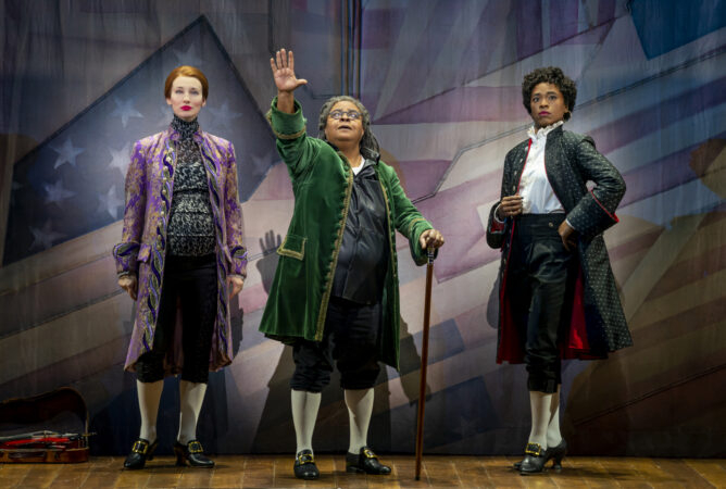 See New Photos of Broadway's 1776 Featuring Kristolyn Lloyd as John ...