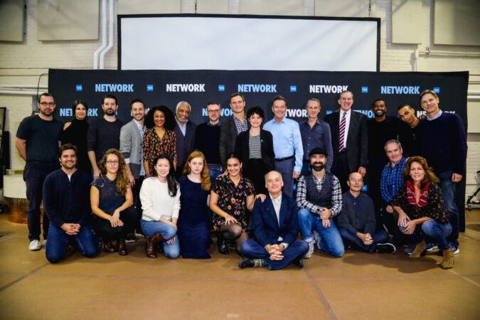 See the Company of Network on Broadway Meet the Press | Playbill