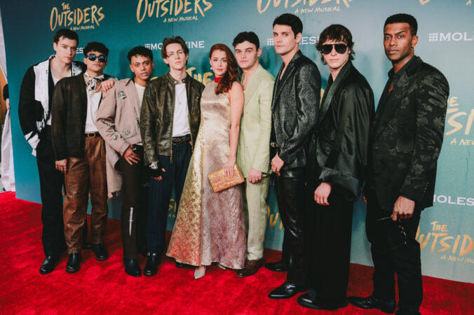 The Look Book: The Stars Stayed Gold at The Outsiders Opening Night ...