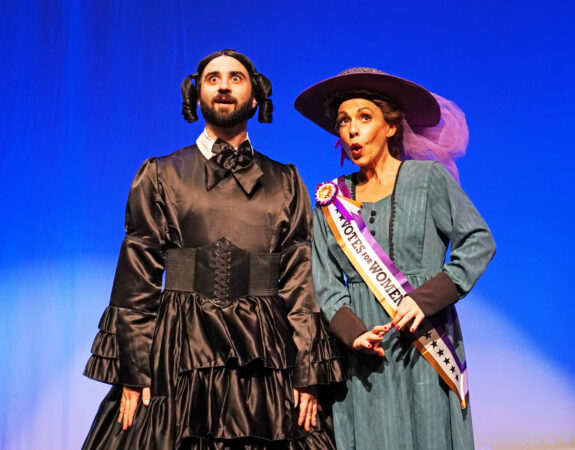 On Stage Jenny Lee Stern Is Bernadette and Patti. At Home She's a Mom ...