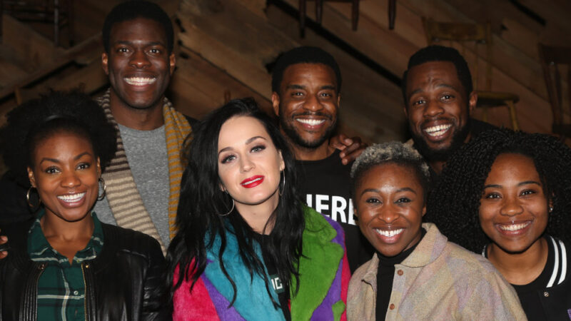Exclusive: Katy Perry Stops By The Color Purple on Broadway | Playbill