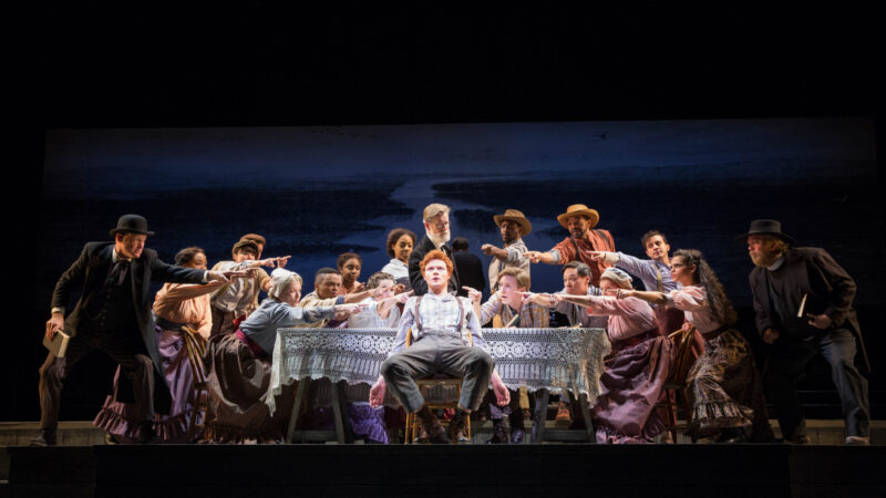 First Look at Kyle Scatliffe as Jim and Nicholas Barasch as Huckleberry ...