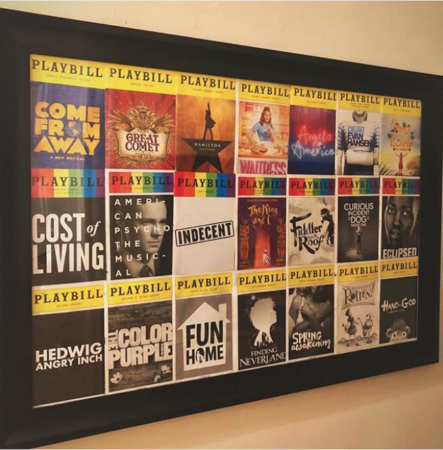 53 Creative Playbill Collections and Displays | Playbill