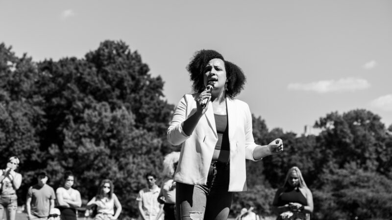 Go Inside the Trans March on Broadway, Organized by Sis | Playbill