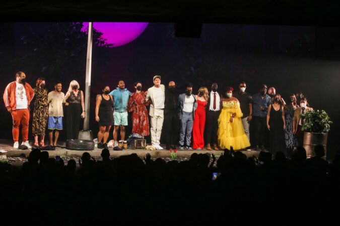 Go Inside the Opening Celebration of Pass Over on Broadway | Playbill
