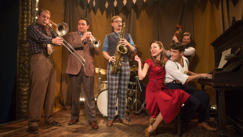 First Look at Laura Osnes and Corey Cott in Bandstand | Playbill