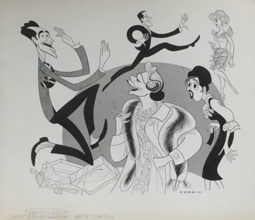 12 Broadway Drawings by Sam Norkin Capture Ethel Merman, Carol Channing ...