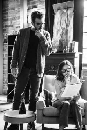 Zachary Quinto and Calista Flockhart Star in Who's Afraid of Virginia ...