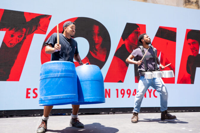 Check Out Photos of Stomp at the New York Stock Exchange Summer Series ...