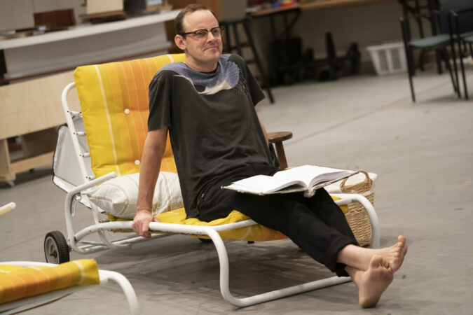 A Look Inside Rehearsals for Flying Over Sunset on Broadway | Playbill