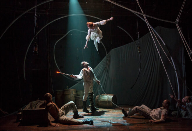 How Aerial Staging Makes the Sea Come Alive in This Moby Dick | Playbill