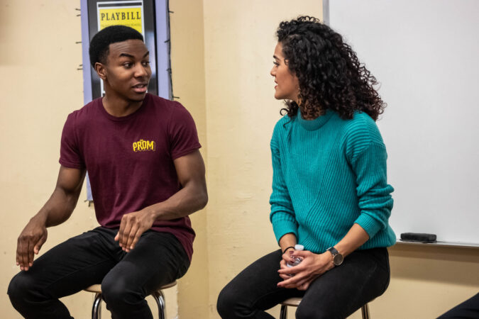 The Prom Visits Talent Unlimited High School in PENCIL's Principal For ...