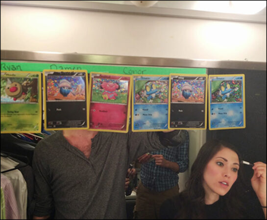 PHOTO EXCLUSIVE: Primping, Prom Dresses and Pig's Blood! Backstage With ...