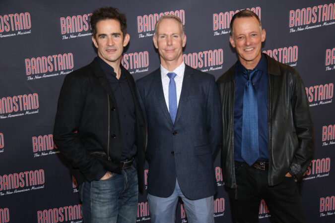 Laura Osnes, Corey Cott, and Cast of Broadway’s Bandstand Meet the ...