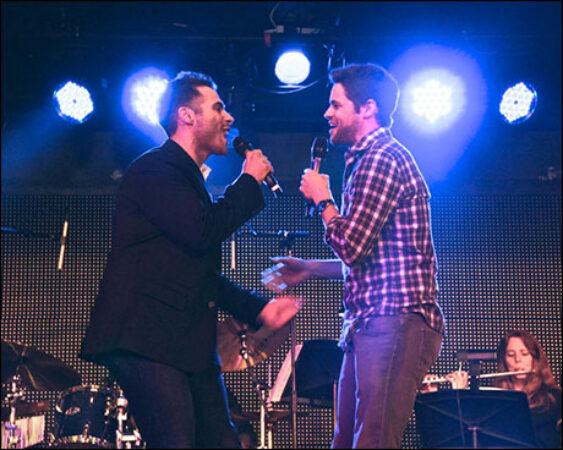 PHOTO CALL: Sierra Boggess, Jeremy Jordan, Laura Osnes, Josh Young ...