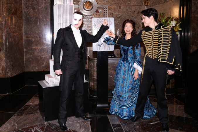 See Peter Jöback, Ali Ewoldt, and Rodney Ingram Light the Empire State ...