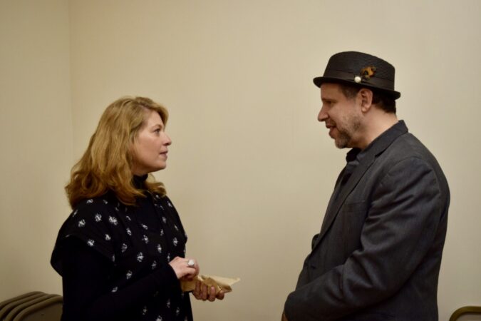 Exclusive: Playwright Aaron Posner Visits First Rehearsal for ...